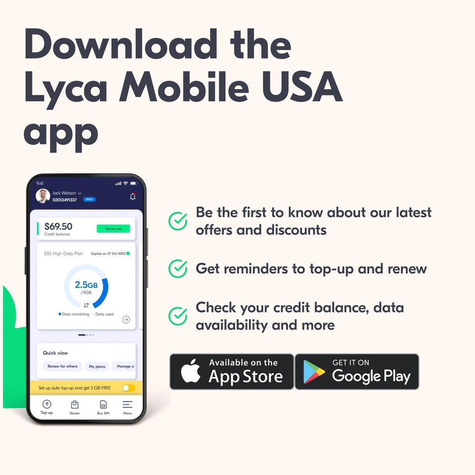 Lyca Mobile 5G/4G Prepaid SIM Card Kit | Unlimited Data Talk & Text to ...