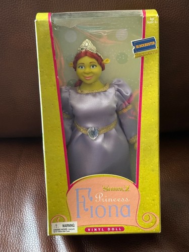 Shrek 2 - 2004 8" Vinyl Fiona Princess Doll Toy Figure BLOCKBUSTER ...