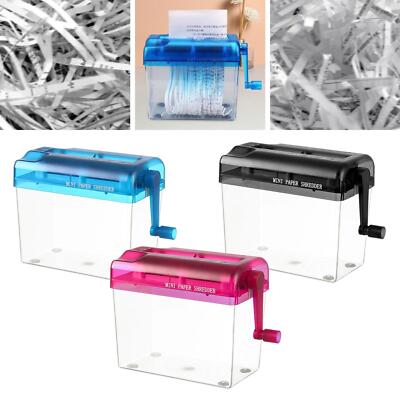Manual Paper Shredder Manual Shredder Mini Paper Cutting Tool Home Hand ...
