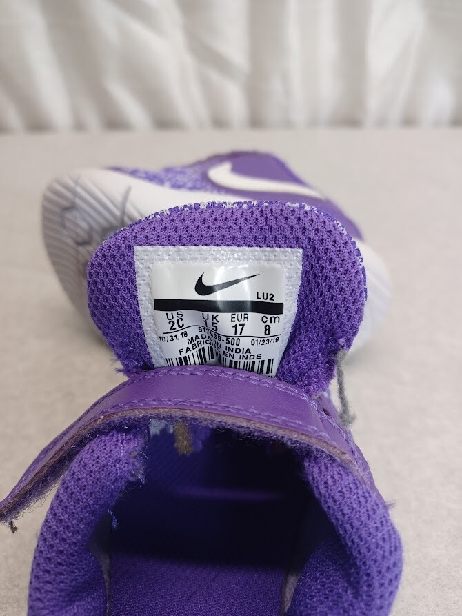 Toddler Nike Flex Contact Sneaker (TDV) Purple 2c | eBay