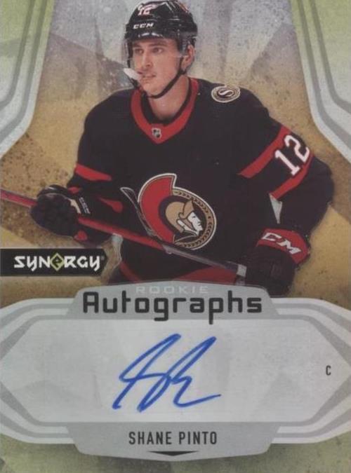2021-22 Upper Deck Synergy - Rookie Autographs Shane Pinto #AR-SP (AU ...