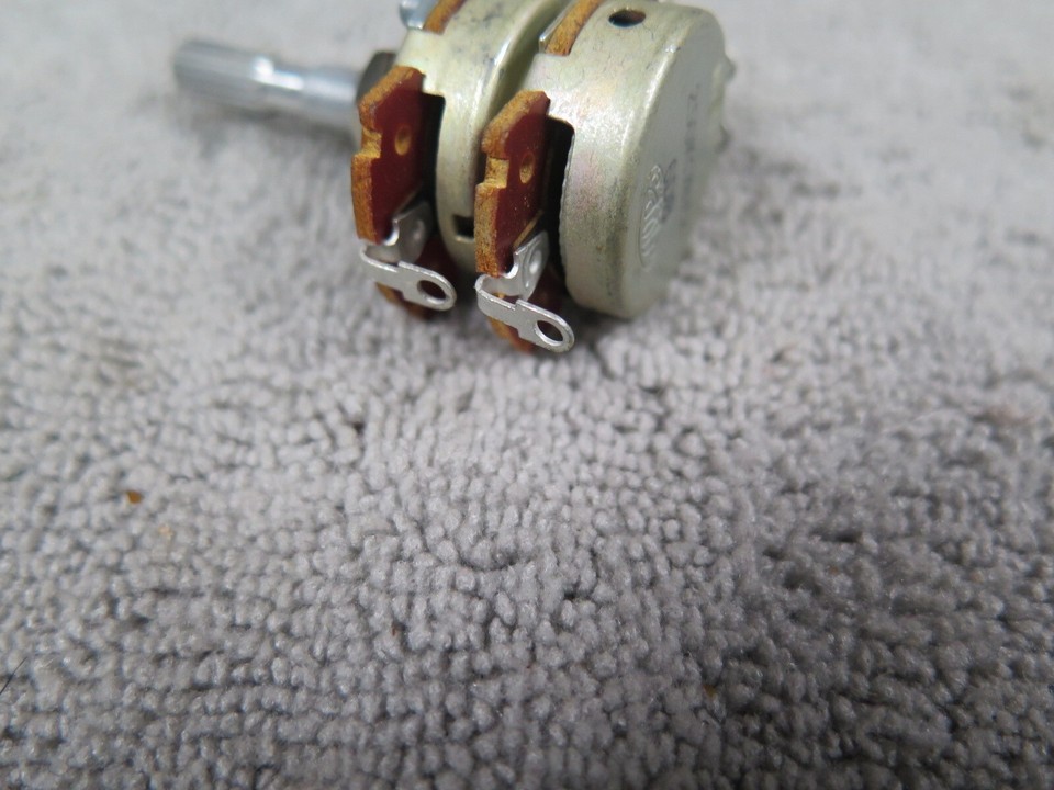 NOS Alps Volume potentiometer Dual 250K With Loudness Tap | eBay
