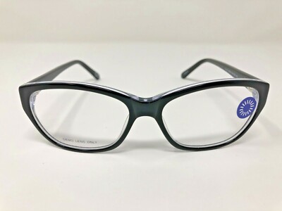 Vision Source PL-201 BLK Eyeglasses Frame 54-15-140 Black Plastic Adult ...