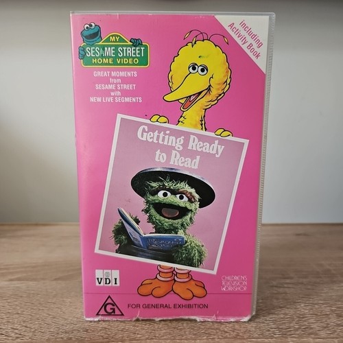 My Sesame Street Home Video Getting Ready To Read VHS 1991 - TESTED ...