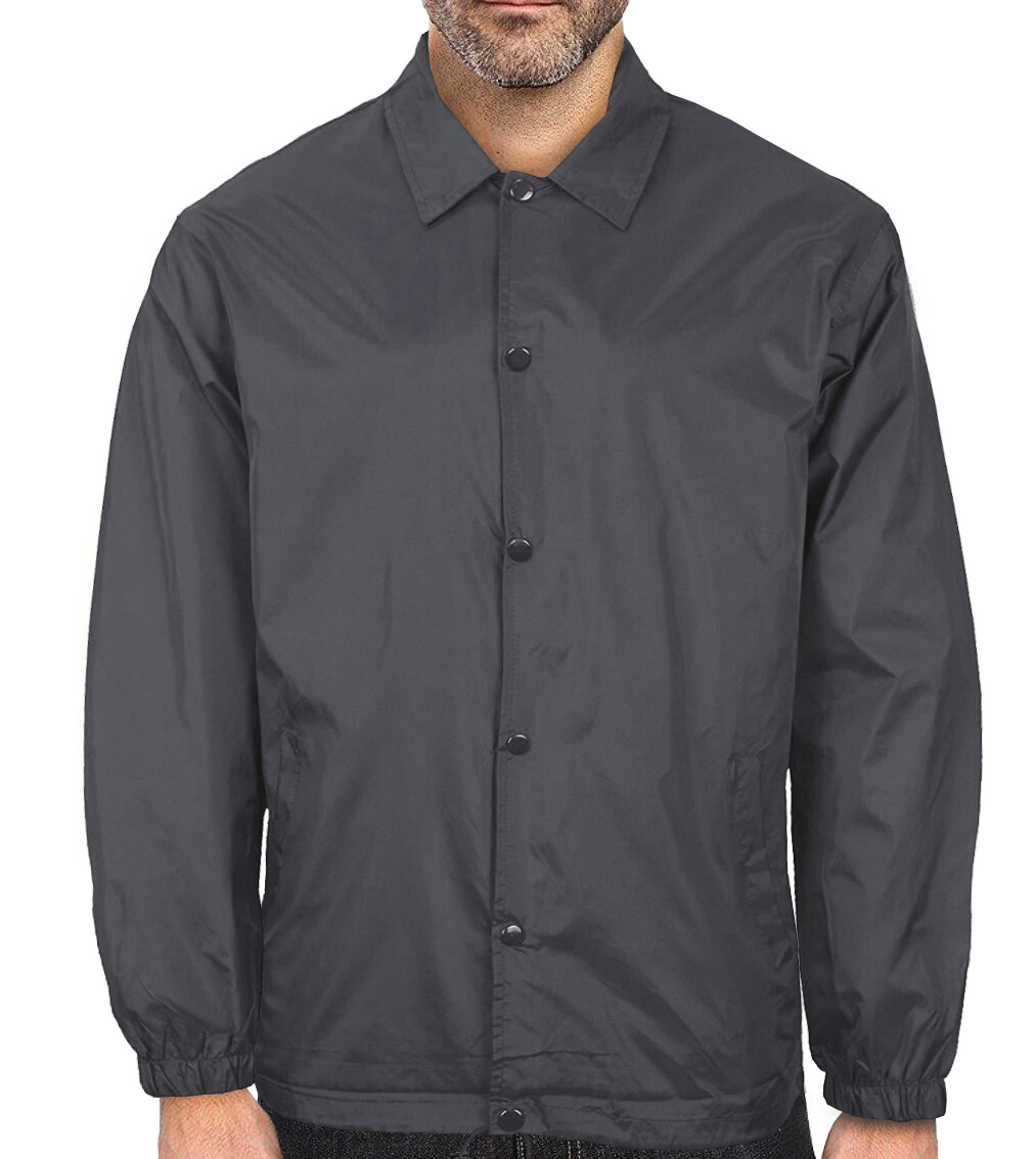 Men's Lightweight Waterproof Windbreaker Athletic Button Up Sherpa ...