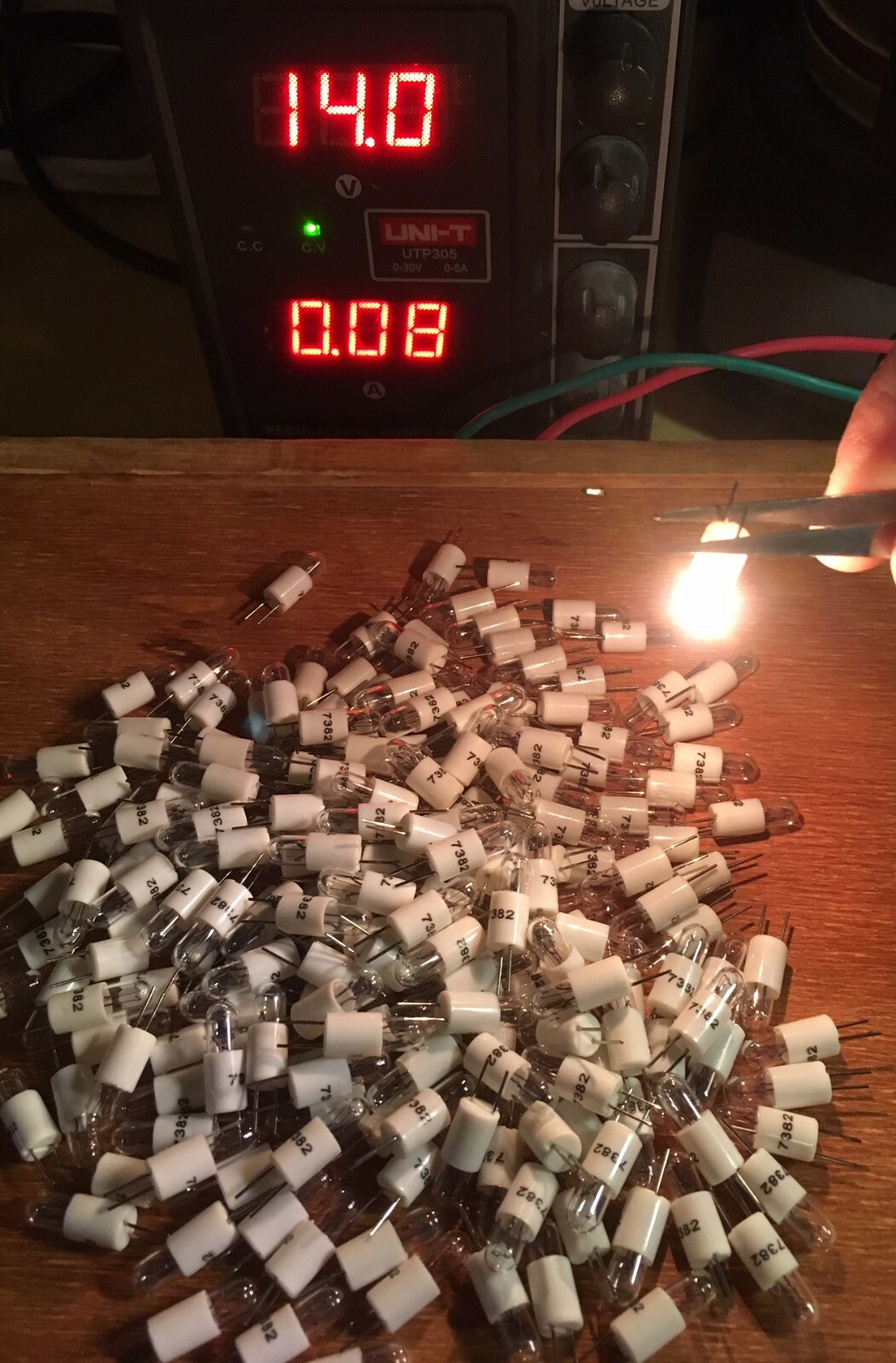 MC 7270 MC 2500 INCANDESCENT LAMP KITs # 7382 -AMPLIFIER POWER/Mcintosh ...