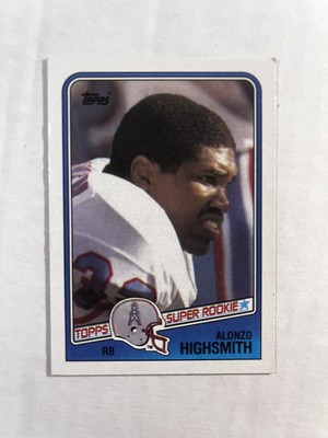 1988 Topps - #105 Alonzo Highsmith (RC) Houston Oilers | eBay