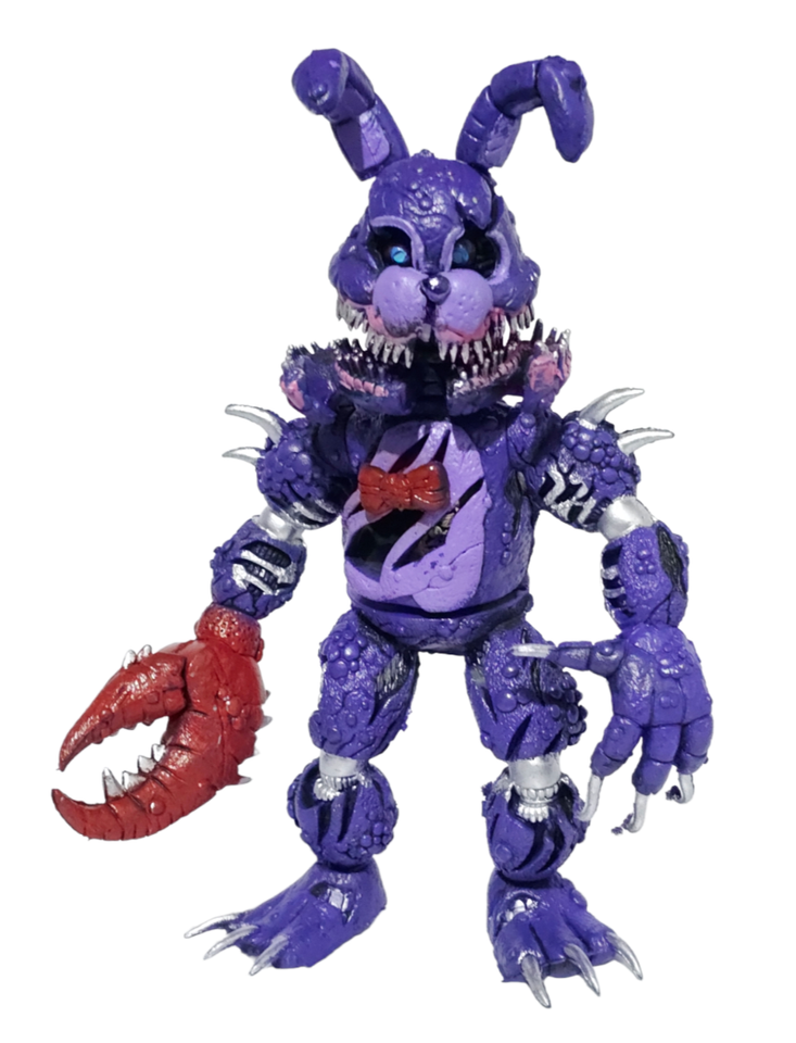 TOY MEXICAN BONNY PURPLE FIGURE FIVE NIGHTS AT FREDDY'S TWISTED 10 INC ...