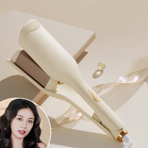 36mm Barrel Water Wave Curler Deep V Corn Perm Salon Styling Tool ...