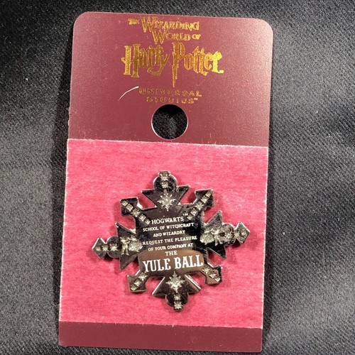 Universal Studios World of Harry Potter Pin: Yule Ball snowflake ...