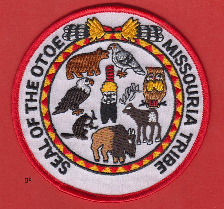 SEAL OF THE OTOE - MISSOURIA TRIBE OKLAHOMA TRIBAL SHOULDER PATCH | eBay