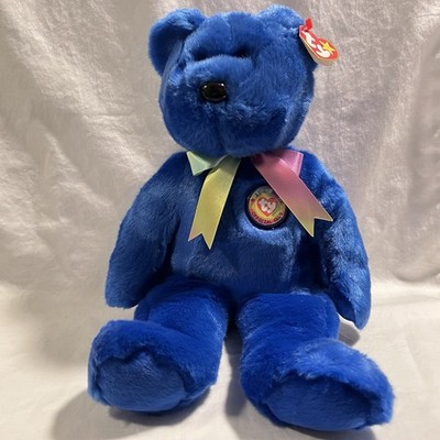 TY Beanie Buddy - CLUBBY the Bear (13.5 inch) Large Stuffed Animal ...