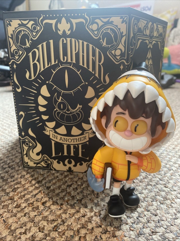 Bill Cipher Rare Collectible Figure, Studio Bad Egg & Kyri45, Gravity ...