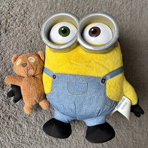 Minions Talking Blushing Bob Light Up 10" with Teddy Bear Universal ...