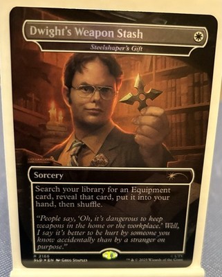 🌟 Dwight’s Weapon Stash (Steelshaper’s Gift) FOIL The OFFICE Secret ...