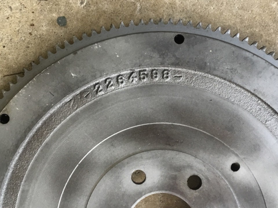 Mopar flywheel 10 1/2 inch 6 hole 130 tooth original fresh surfaced | eBay