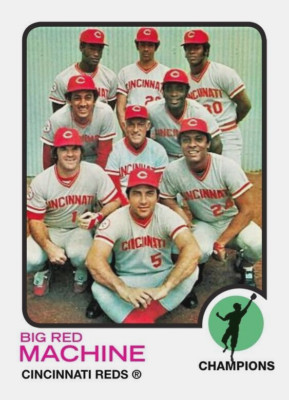 BIG RED MACHINE REDS JOHNNY BENCH ROSE GRIFFEY MORGAN SPARKY ## BUY 5 ...