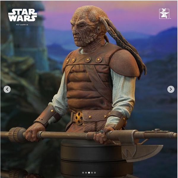 Gentle Giant Star Wars Pagetti Rook Bust MIB Exclusive (Weequay) | eBay UK