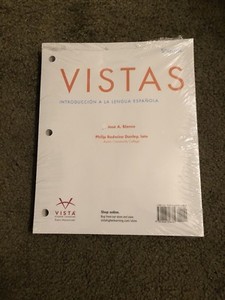 Vista Spanish Textbook SEALED José A. Blanco 5th Edition Binder NO ...
