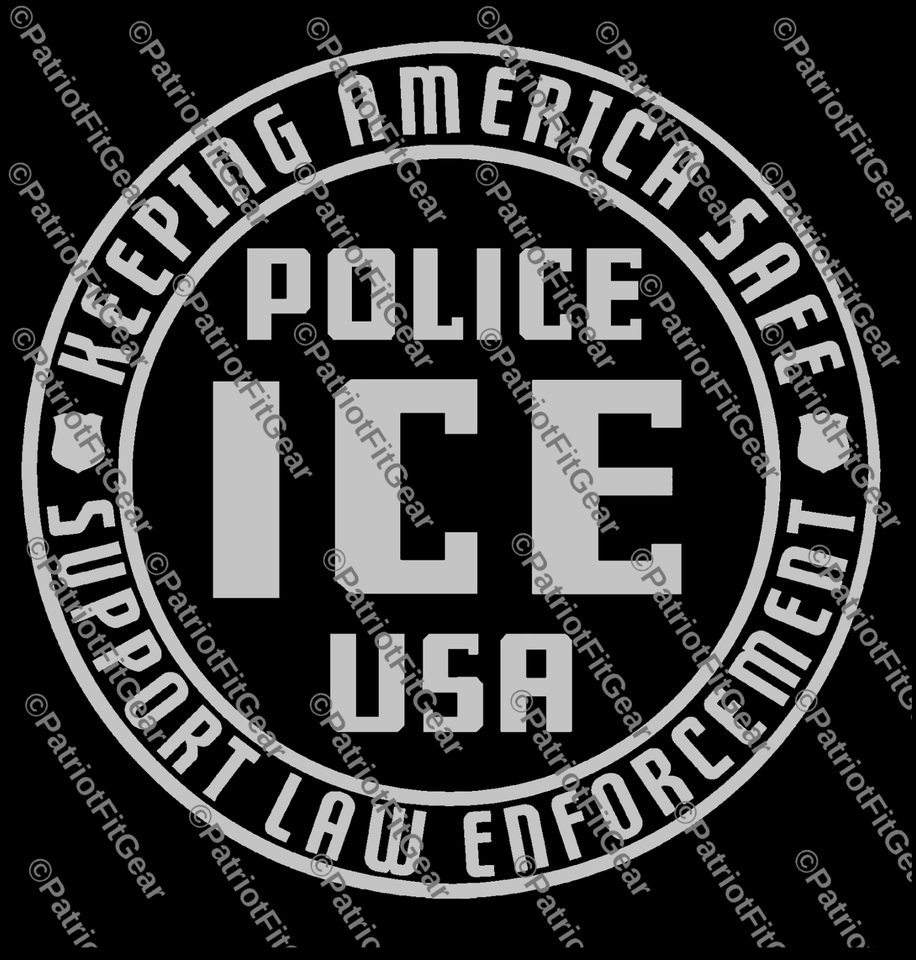 ICE,Back The Blue,Immigration and Customs,,Support Law Enforcement ...