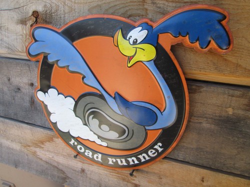 Road Runner DUST TRAIL Metal Sign Hemi Superbird Bee Plymouth Petty ...
