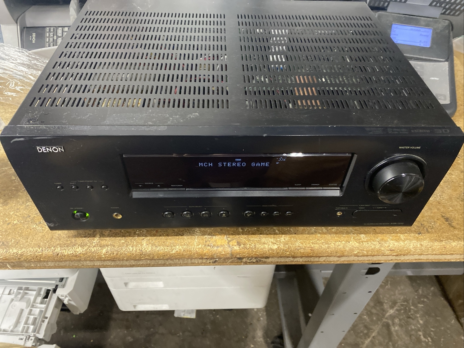 Denon AVR-1312 AV Surround Receiver TESTED WORKING HOME AUDIO | eBay