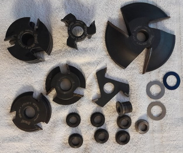 FREUD EC900 Carbide Tipped Shaper Cutters, 3/4 or 1/2 spindle user ...