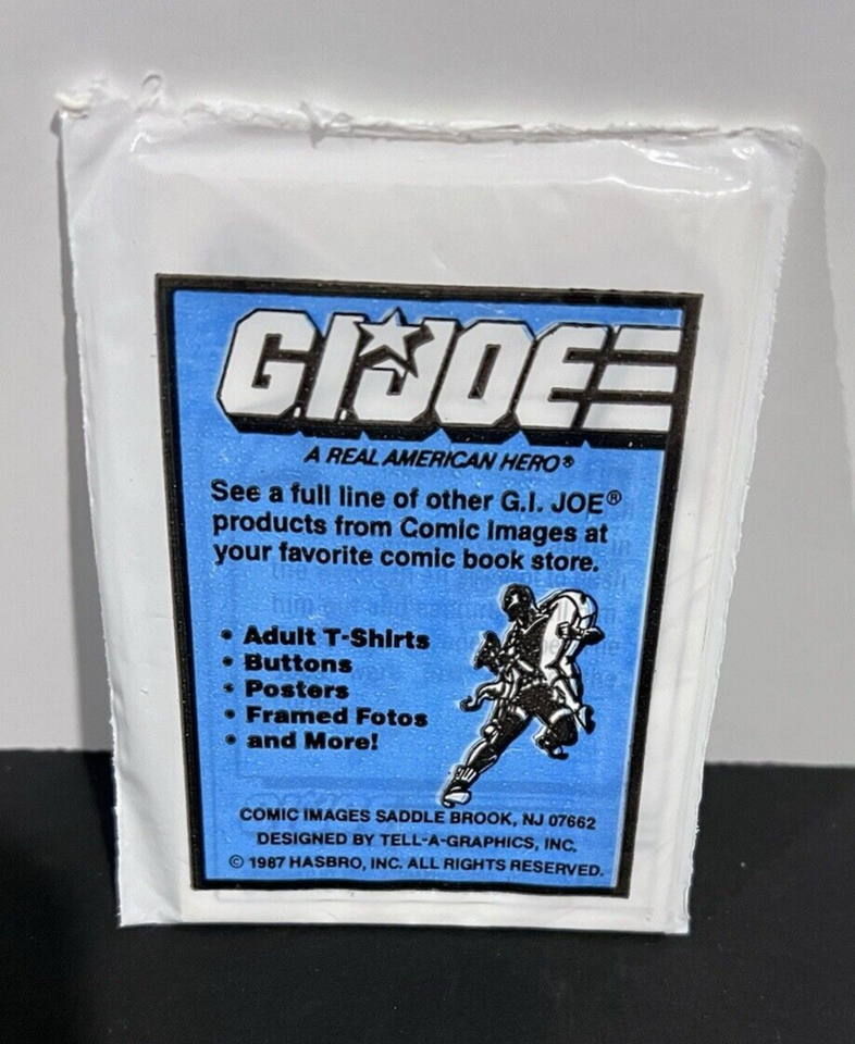Vintage G.I. Joe Trading Card Pack 1987 New Unopened FREE Shipping | eBay