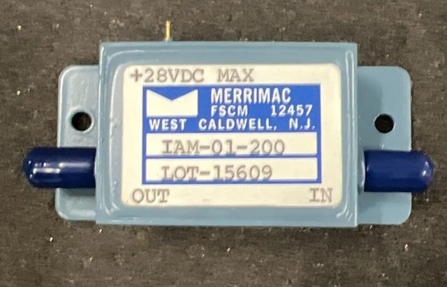 MERRIMAC IAM-01-200 RF Radio Frequency SMA Amplifier NEW,(R130) | eBay