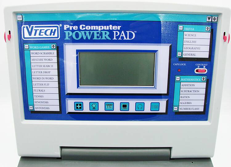 Vintage 1990's VTech Pre-Computer Power Pad Educational Learning PC ...