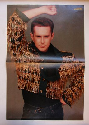 Holly Johnson Bravo Poster German Magazine Portrait Poster Frankie Goes ...