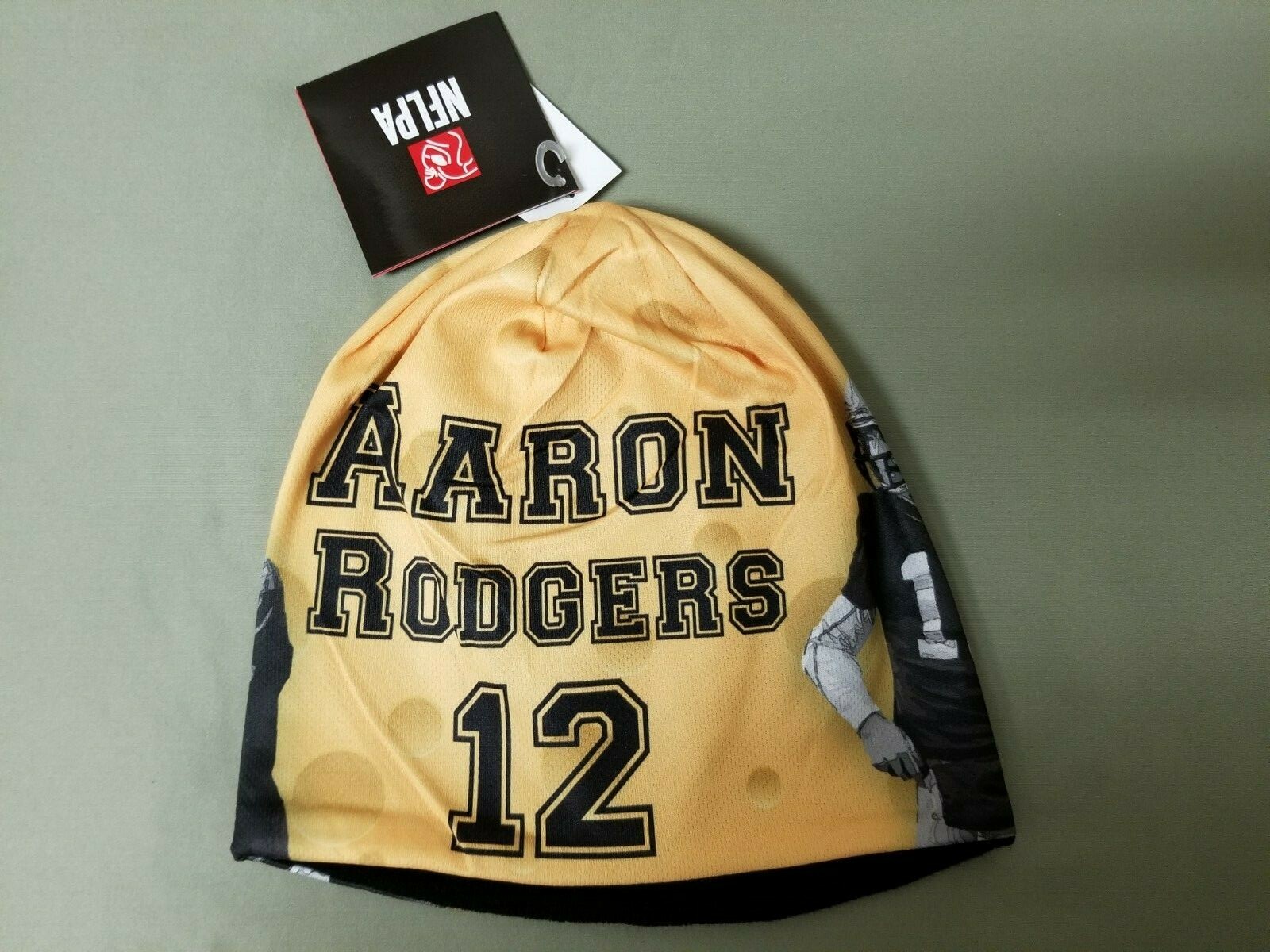 New NFLPA Green Bay Packers Aaron Rodgers beanie knit cap. | eBay