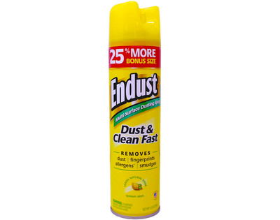 Endust Multi-Surface Dusting & Cleaning Spray, Lemon Zest 12.50 oz | eBay