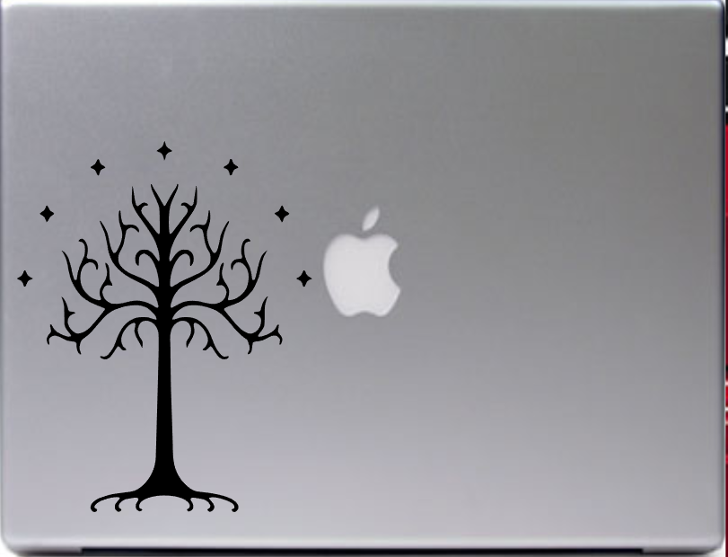 Tree of Gondor Lord of the Rings LOTR Decal Vinyl Car Window Sticker ...