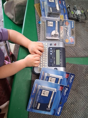 Brother P-Touch PT-1280 Thermal Printer Label Maker Tested Lots Of ...