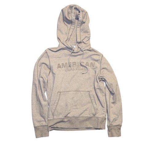 American Eagle Tan Pullover Hoodie - Soft Fleece XS | eBay
