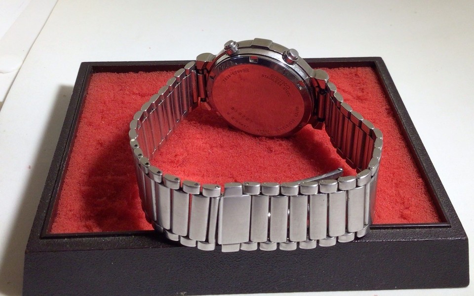 Seiko Chronographs Lot of Two: 7A48-7009 And 7A38-6090, Quartz,For ...