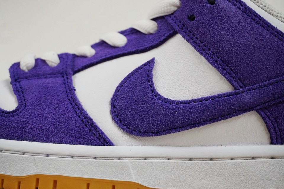 Nike SB Dunk Low Pro ISO Court Purple Suede Orange Label Limited DV5464 ...