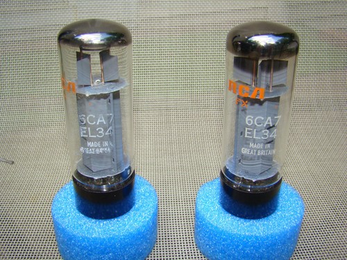 Pair r.c.a.6ca7 tubes Great Briton | eBay