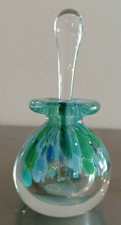 Signed And Numbered Glass Perfume Bottle Vintage | eBay