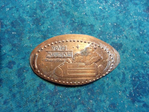 SPACE MOUNTAIN DISNEY Elongated Pressed Smashed Penny 22 | eBay
