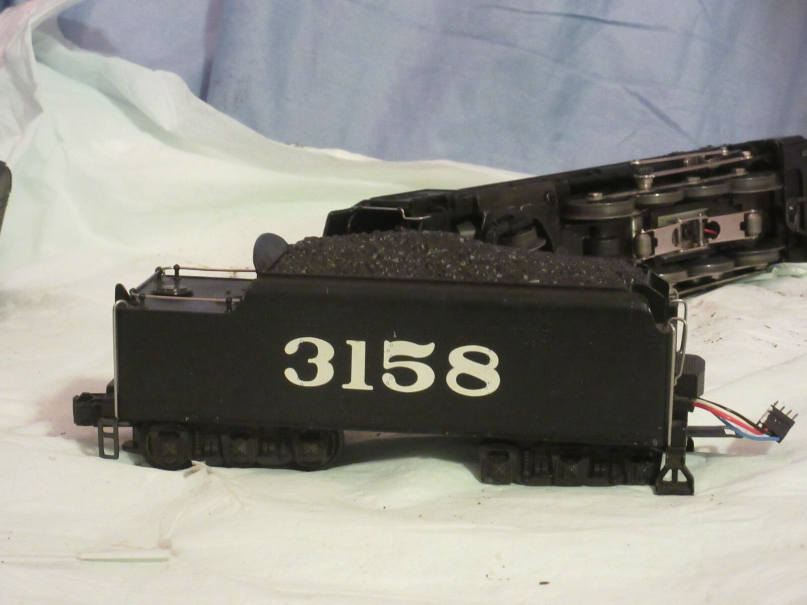 Lionel Santa Fe 3158 O Gauge Mikado Steam Locomotive and Tender | eBay