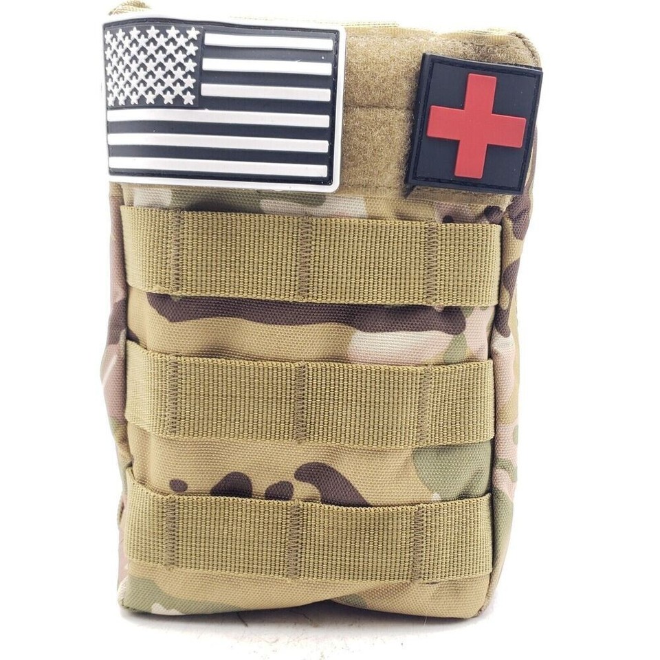 Emergency Survival Kit Bag First Aid Bug out Military Prepper Kit ...