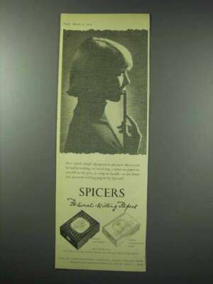 1959 Spicers Personal Writing Papers Ad! | eBay