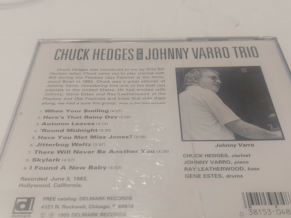 Chuck Hedges & the johnny varro trio- Skylark [New CD] 38153048327| eBay