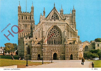 Picture Postcard>>Exeter Cathedral | eBay UK
