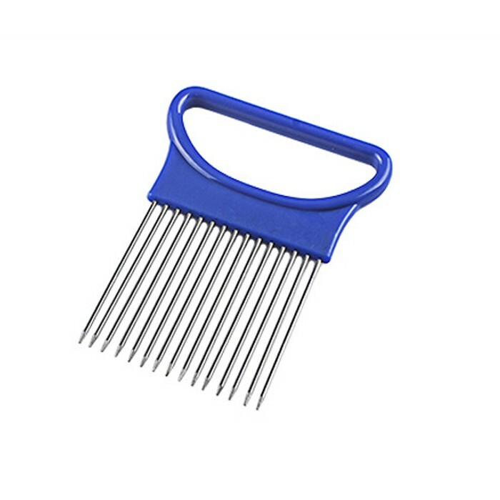 Tomato Onion Vegetables Slicer, Handheld Food Slice Assistant Holder ...