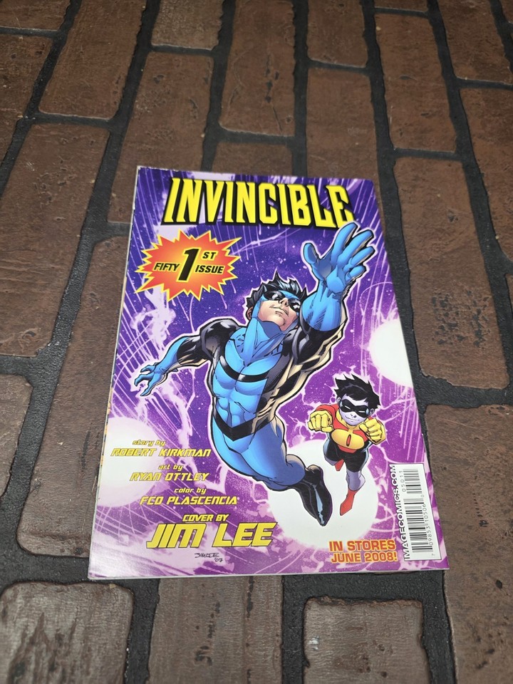 Invincible #50 Anniversary Issue Scarce Low Print Run Image 2008 | eBay