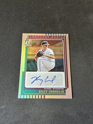 Riley Cornelio 2025 Donruss Signature Series Auto Autograph | eBay