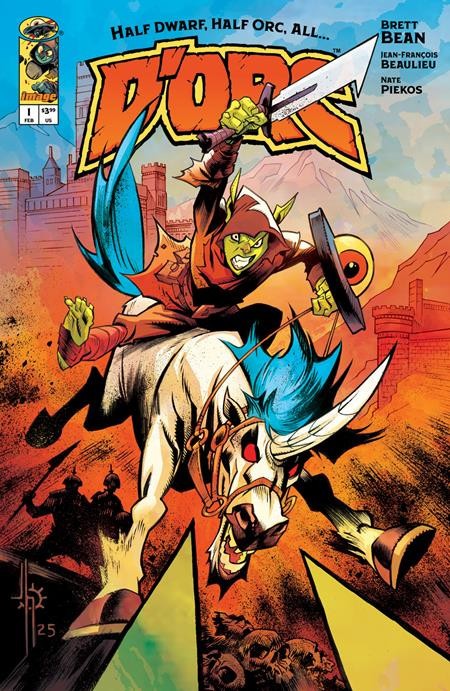 D'ORC #1 (A,B,C VARIANT COMIC SET)(BRETT BEAN, JORGE CORONA, JASON ...